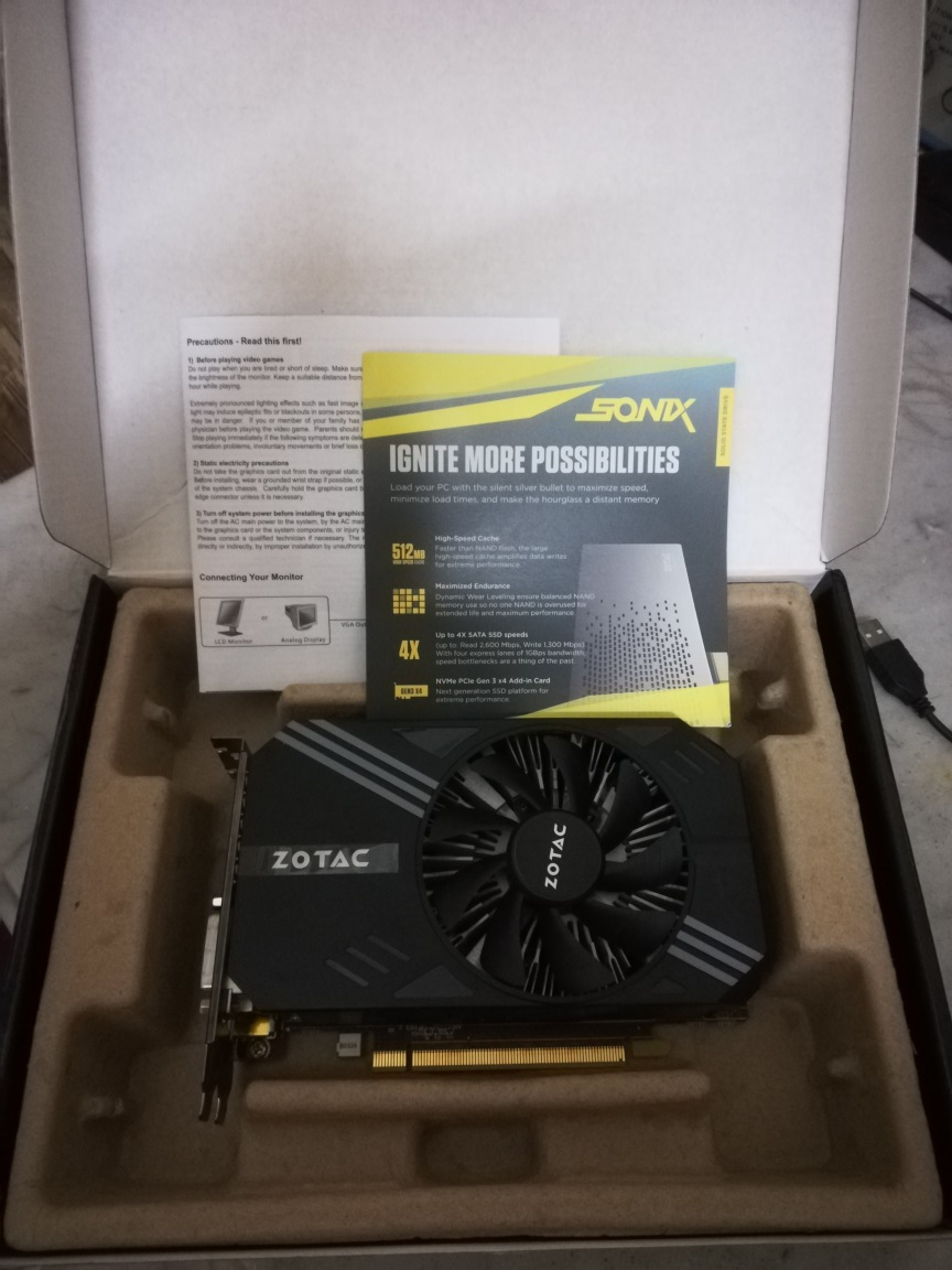 WTS ZOTAC GTX 1060 MINI 6GB Used